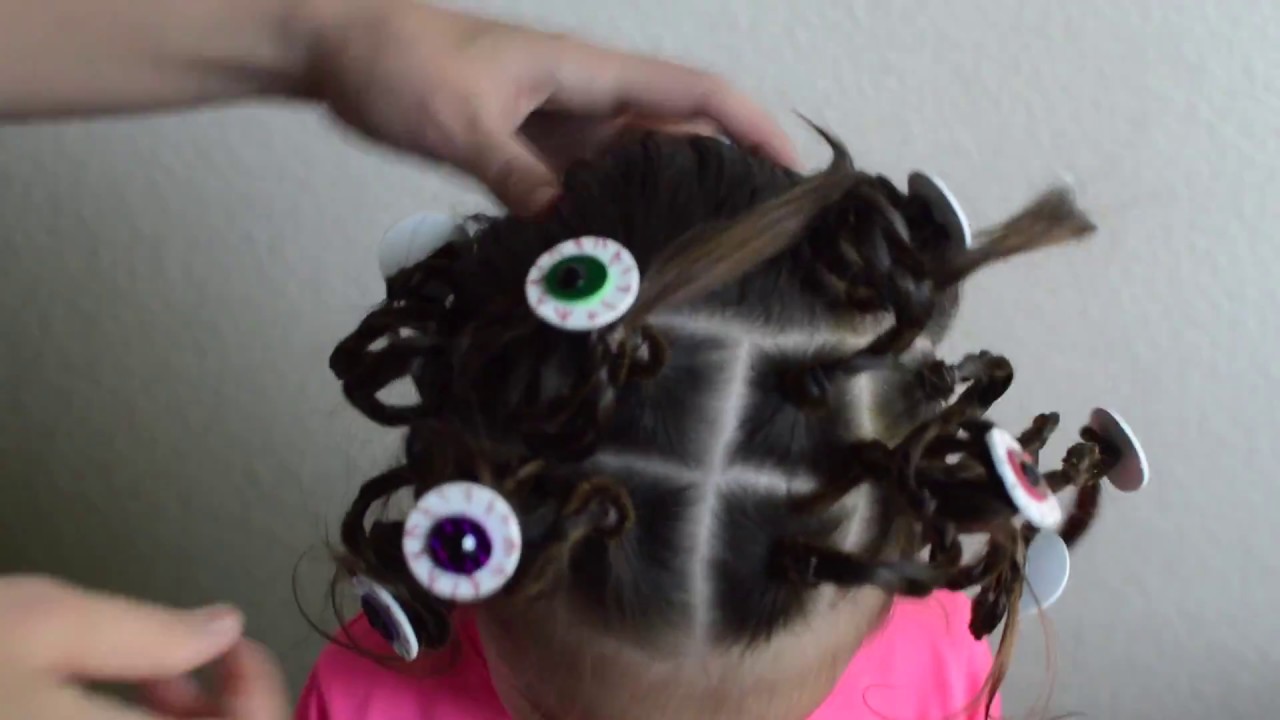 Medusa-Inspired Hairstyle Tutorial - YouTube
