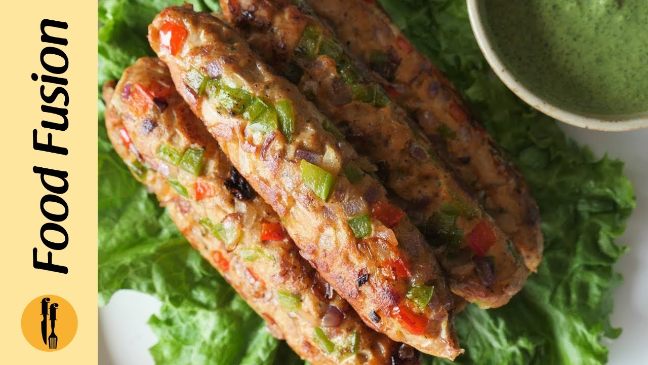 Gilafi Kabab Recipe By Food Fusion - YouTube