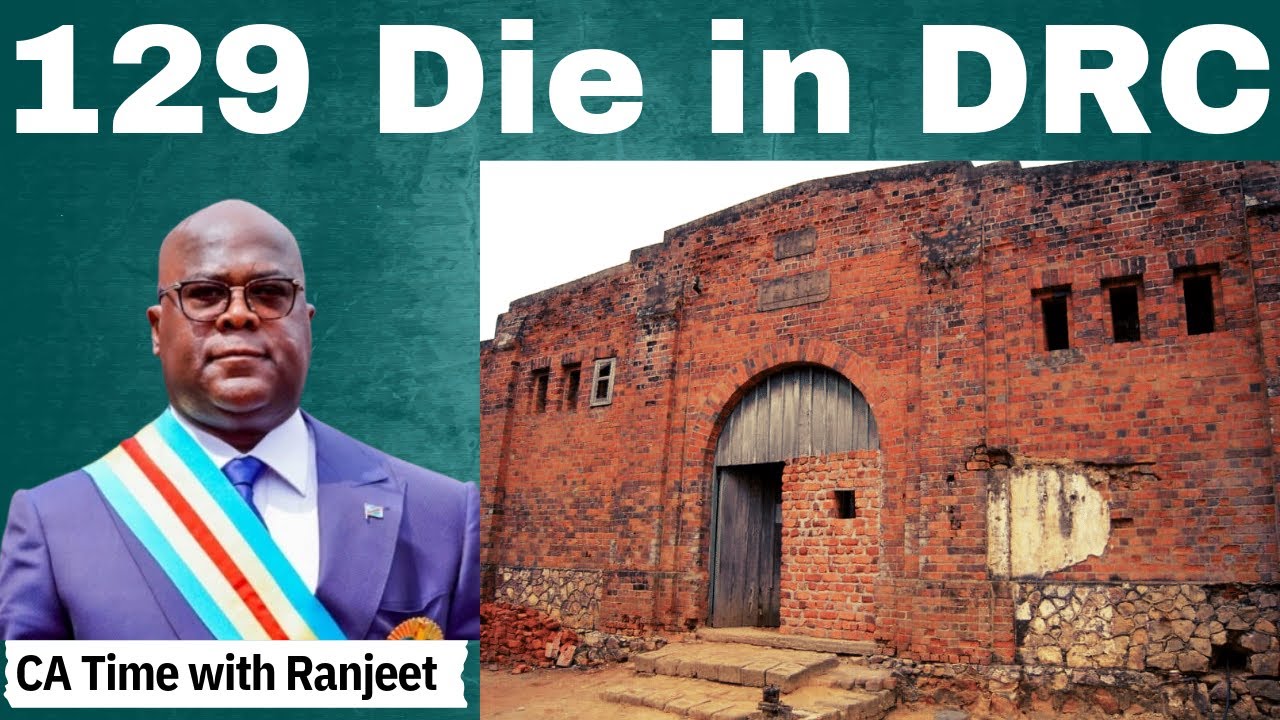 2024 DRC PRISON BREAK (129 Dead) #catime #ossc #opsc #ossccgl #opscocs ...