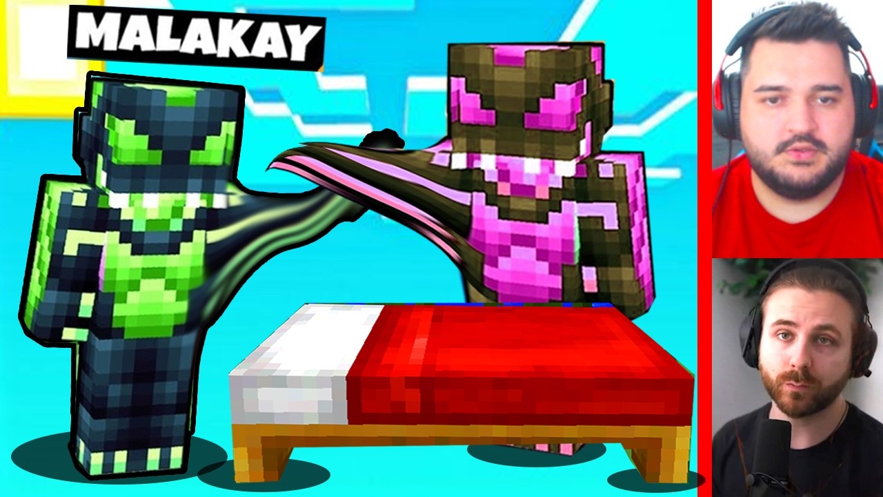 Malakay a INNEBUNIT pe BEDWARS cu iRafael pe Minecraft! - YouTube