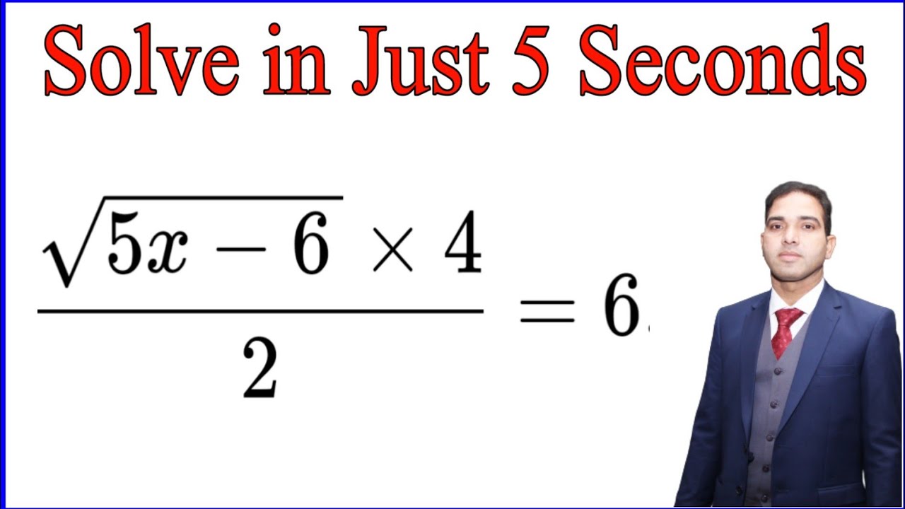 How to solve Linear Equations Instantly | Algebra Shortcut Trick ...