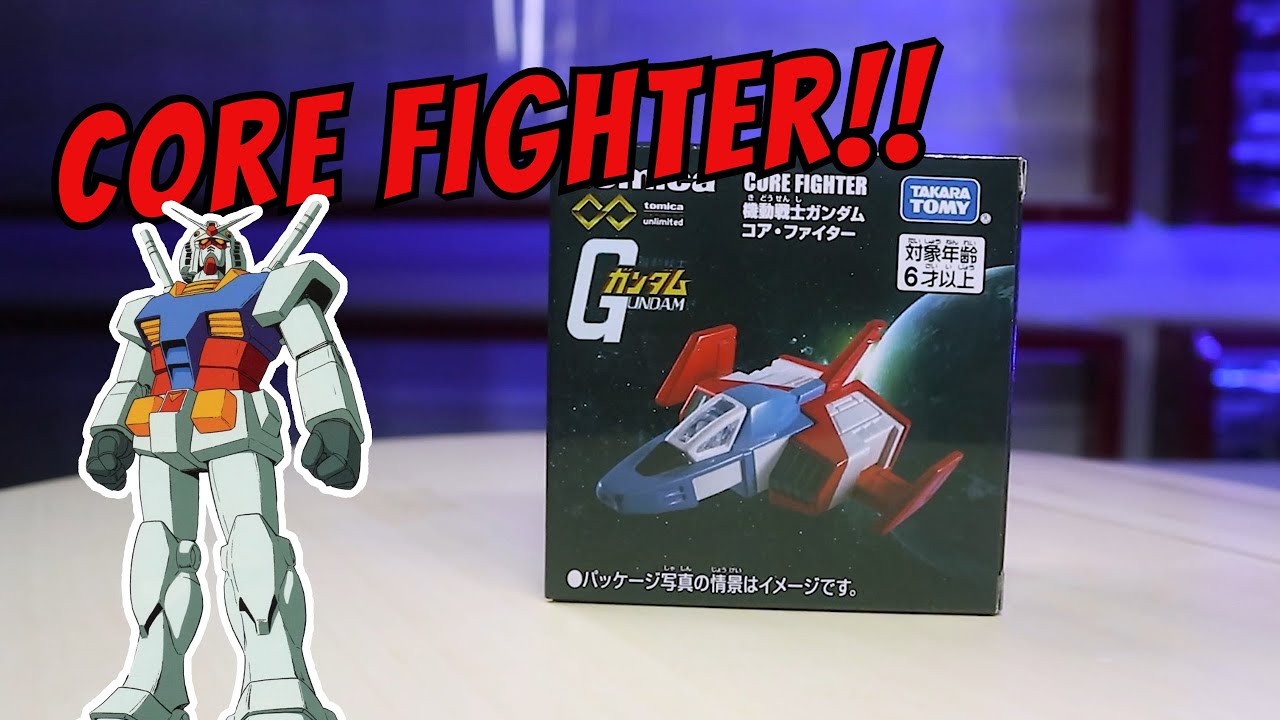 PESAWAT UTAMA , TOMICA PREMIUM UNLIMITED CORE FIGHTER GUNDAM - YouTube