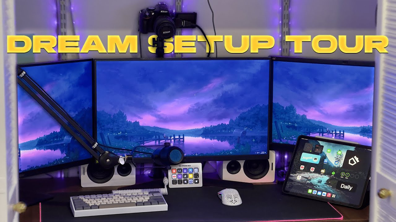 My DREAM Setup/Room Tour! ($6,982) - YouTube