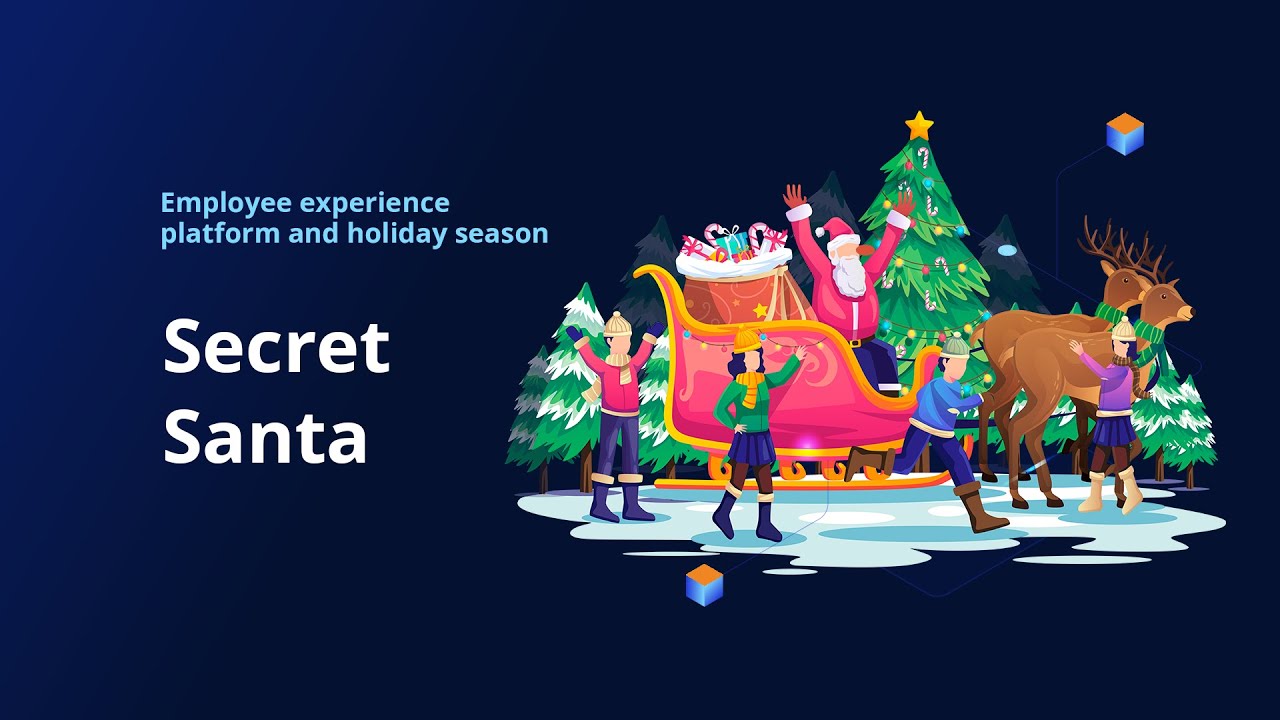 Employee experience platform and holiday season: Secret Santa - YouTube