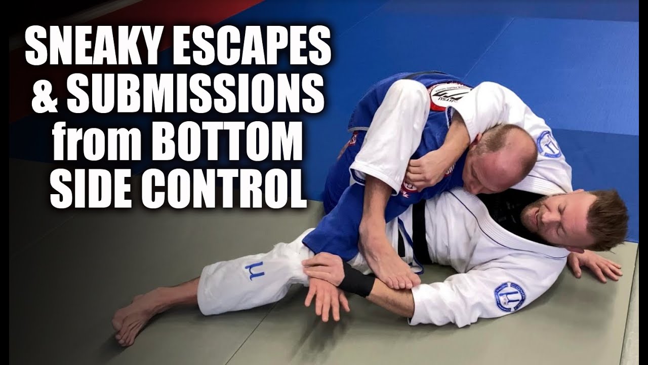 Seriously Sneaky Side Control Escapes and Submissions - YouTube