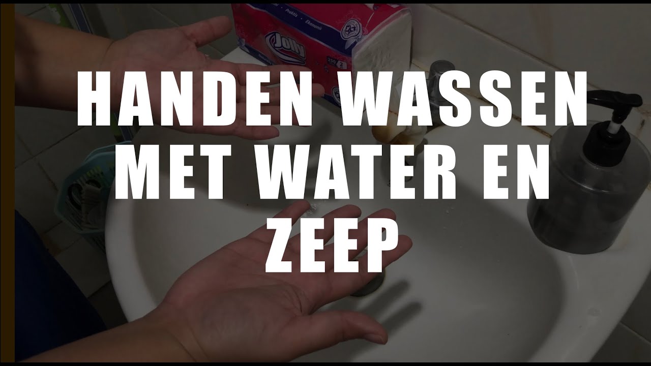 Handen wassen met water en zeep | Mentoraat Programma : Indonesië groep ...