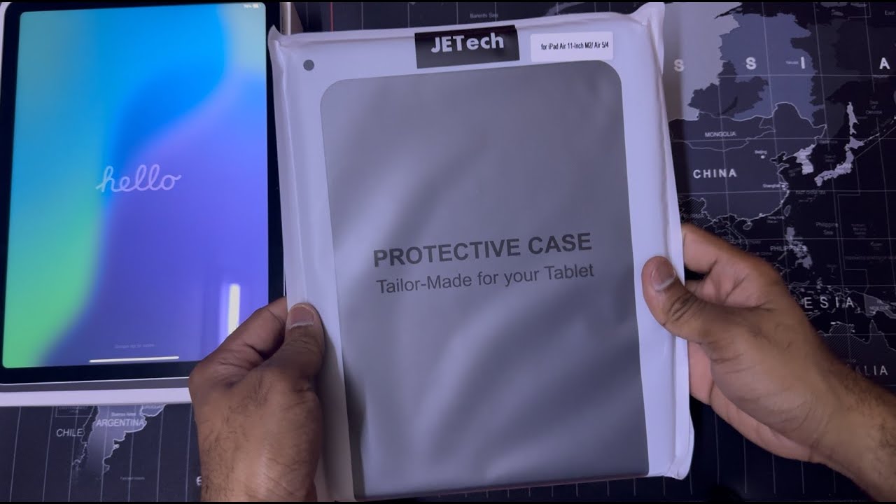 JETech Case for iPad Air 11” M2/M3 - YouTube