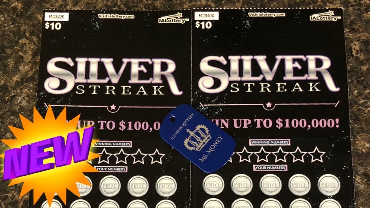 SILVER streak Iowa Lottery Scratch Tickets *NEW TICKETS* Symbol for a ...