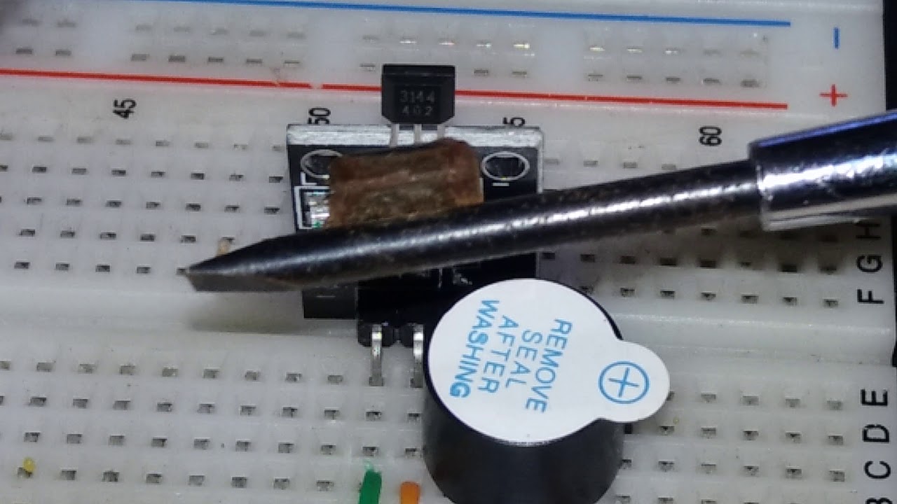Módulo Sensor Efeito Hall 3144 para Arduino - YouTube