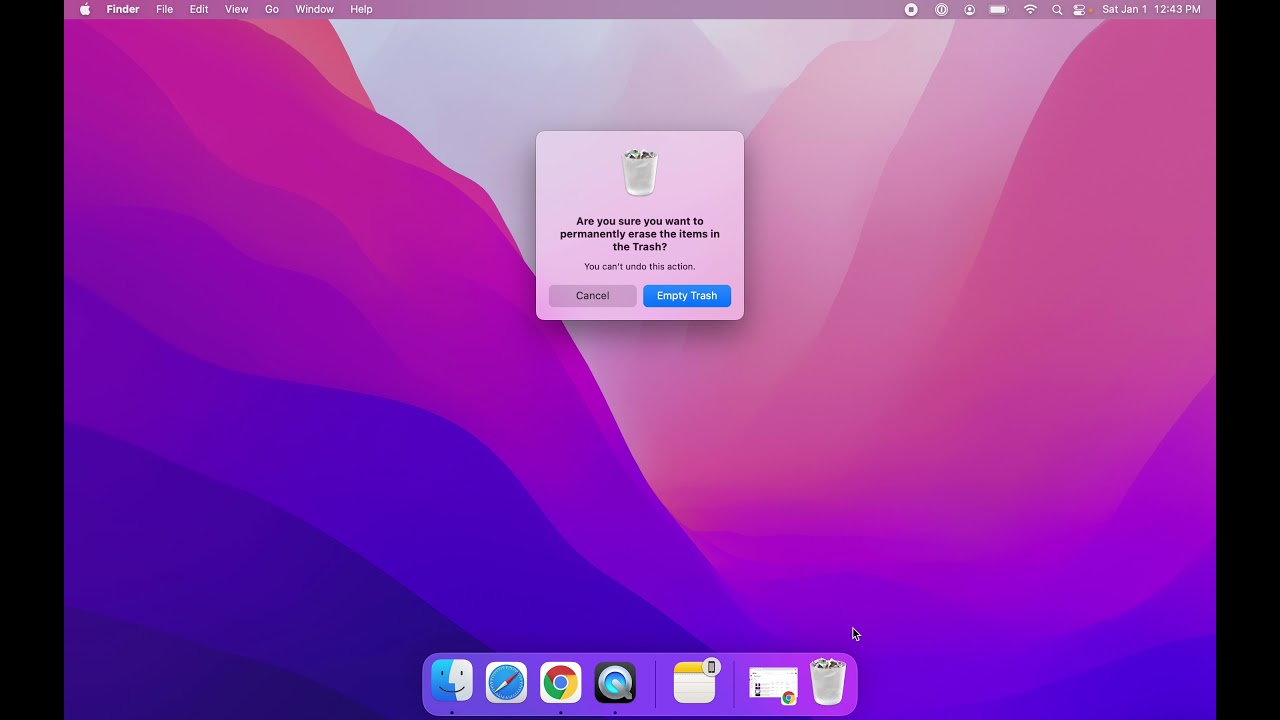 How To Delete A Folder On MacOS Monterey YouTube How To Delete A Folder On MacOS Monterey YouTube