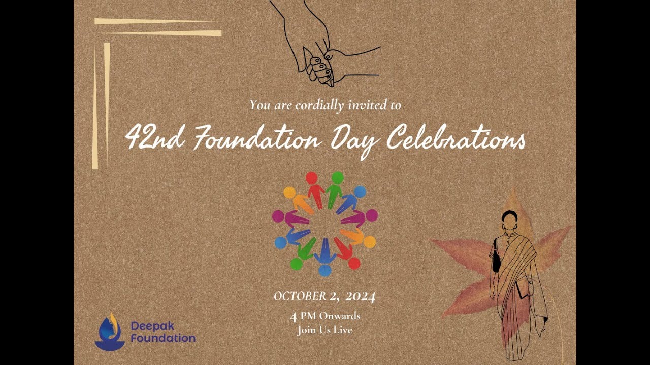 Deepak Foundation's 42nd Foundation Day Celebration - YouTube