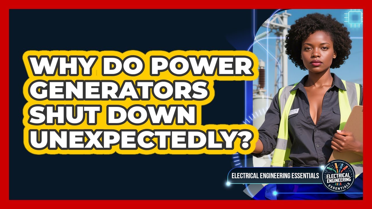 Why Do Power Generators Shut Down Unexpectedly? - Electrical ...