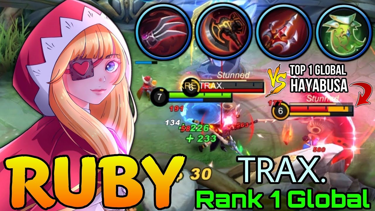 Unkillable Build Ruby Offlane Perfect Play! - Top 1 Global Ruby by TRAX ...