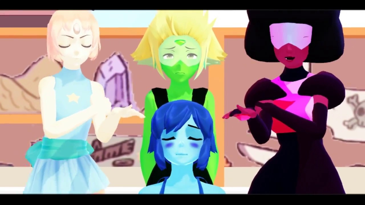 【MMD/SU】Pearl Garnet And Lapidot - 【SIZO】【Motion DL】 - YouTube
