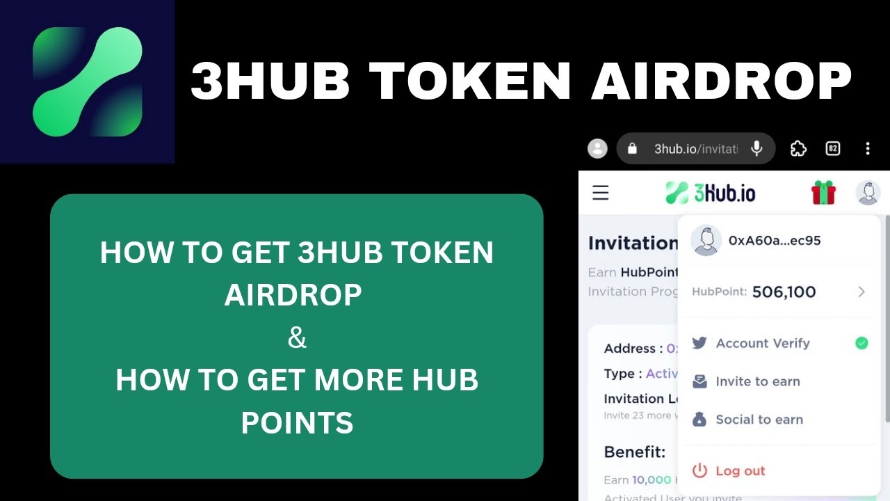 3HUB TOKEN AIRDROP : HOW TO GET 3HUB TOKEN AIRDROP & HOW TO GET MORE ...