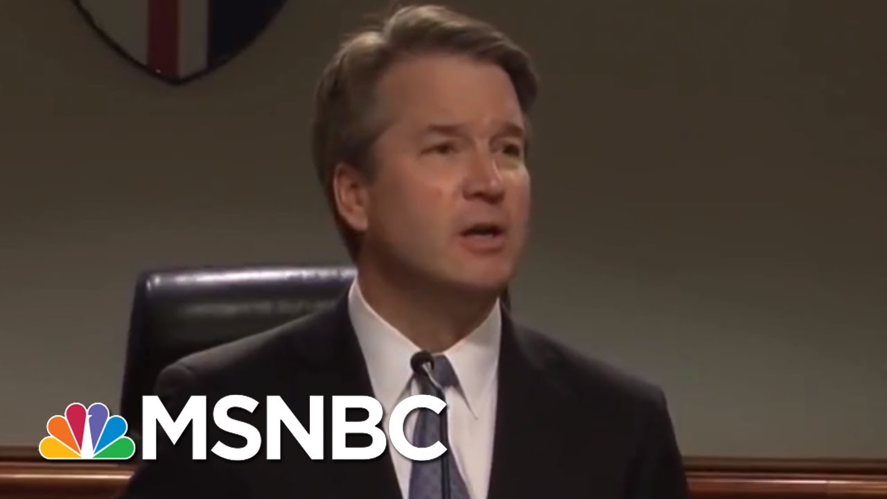Who Is Brett Kavanaugh’s Friend, Mark Judge? | Velshi & Ruhle | MSNBC ...