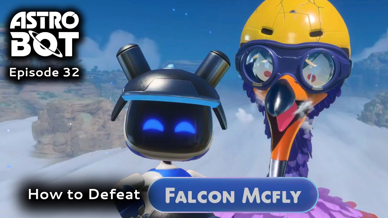 Astro Bot: How to Defeat Falcon McFly - YouTube
