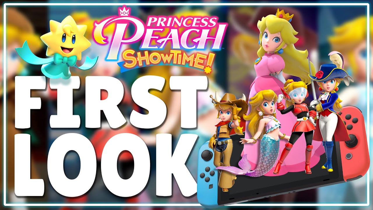 Princess Peach Showtime First Look! | Is It Worth It? | Let's Play ...