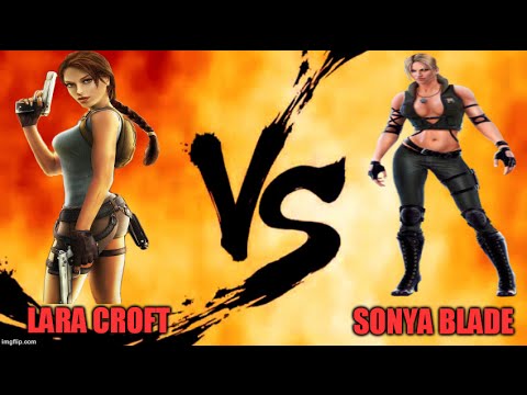 Mugen Waifu Battles #45: Lara Croft vs Sonya Blade