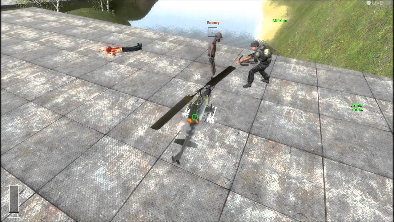 Garry's Mod - Essential feature for every helicopter - YouTube