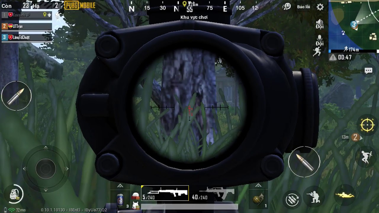 PUBG MoBile: The real power of the QBU gun is here .... - YouTube