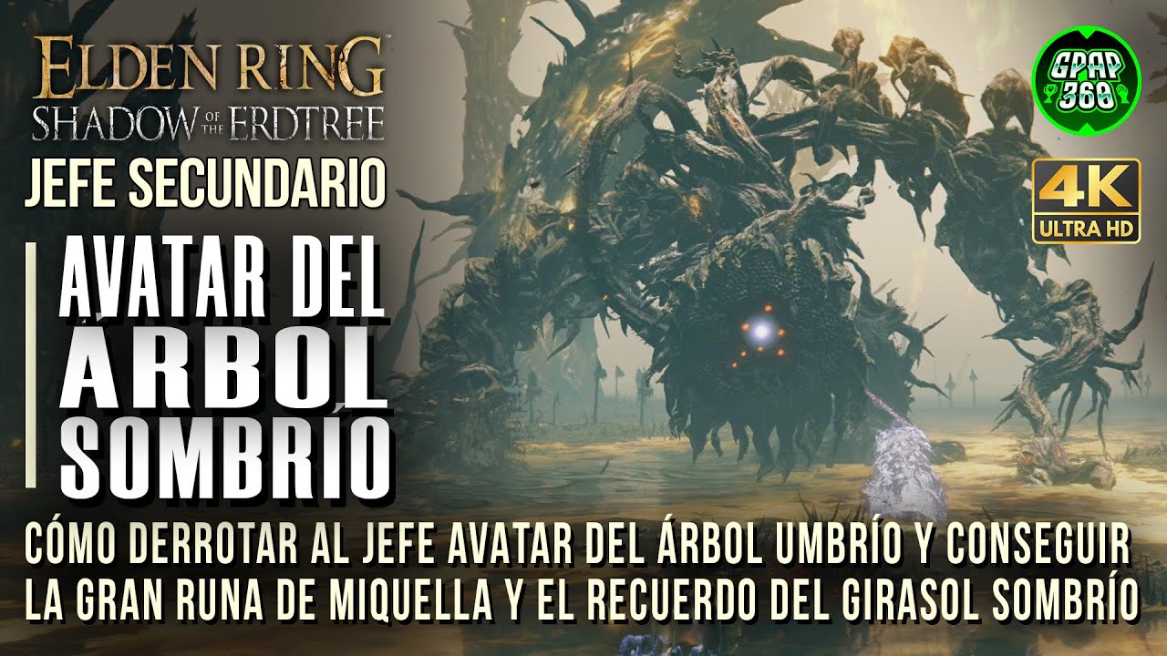 Elden Ring (Shadow of the Erdtree) | Jefe Avatar del Árbol Umbrío (Jefe ...
