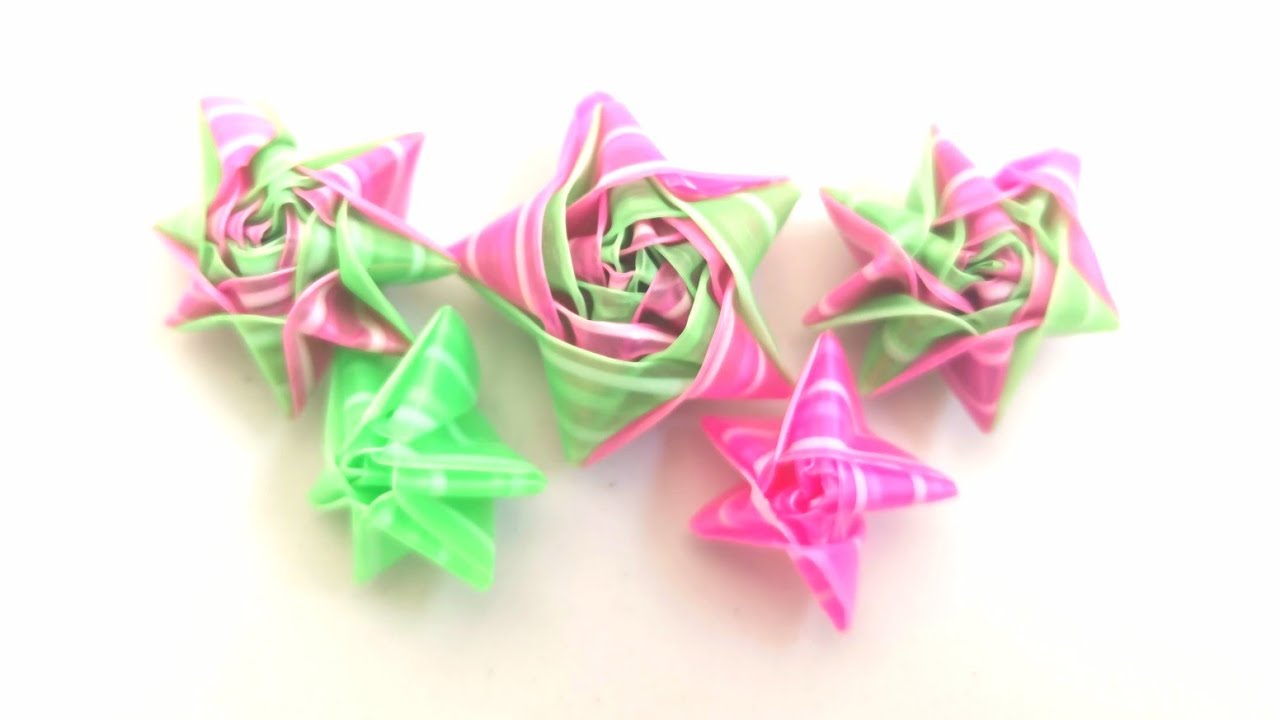 How to make star with plastics staw.Easy trick.DIY|craft Ideas.|I ...