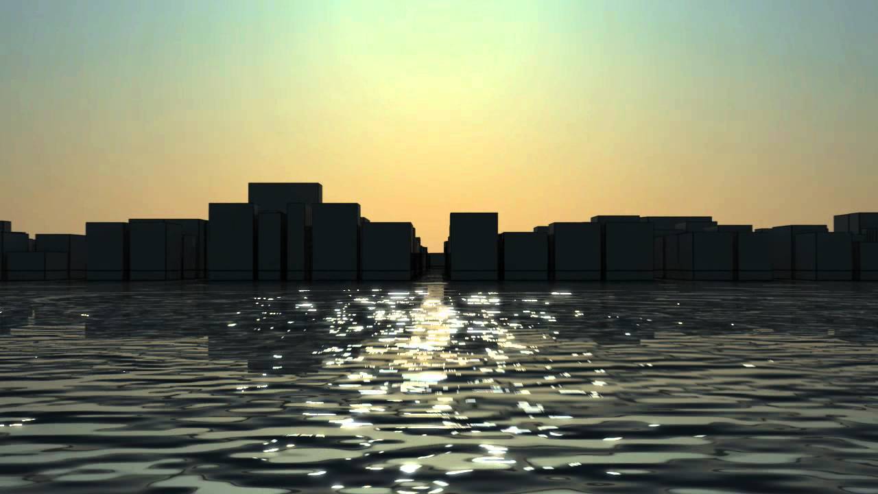 3ds Max - Vray City #1 - YouTube