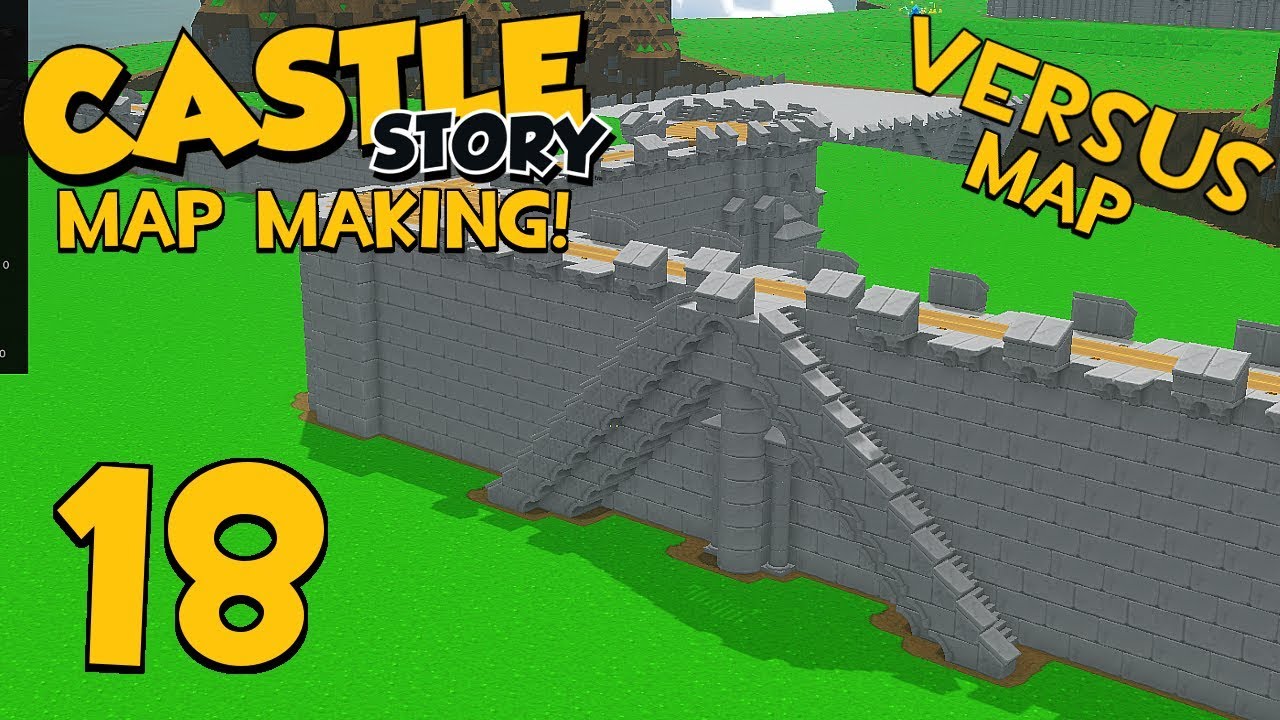 Castle Story Making A Versus Map - Part 18 - Stairs! - YouTube