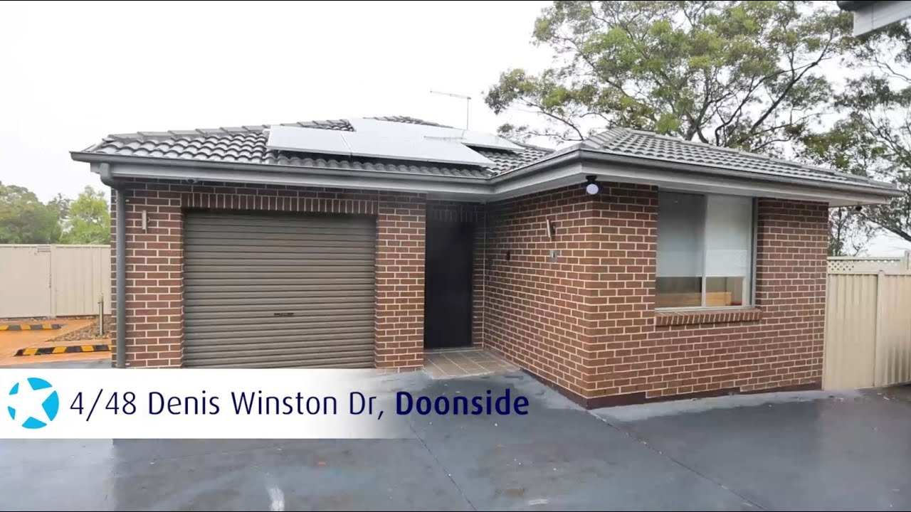 Video Tour - 4/48 Denis Winston Drive Doonside - YouTube