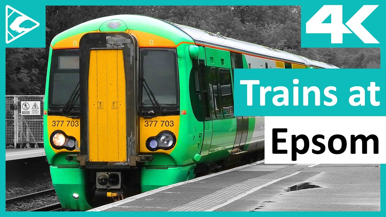 Trains at Epsom 30/06/2020 - YouTube