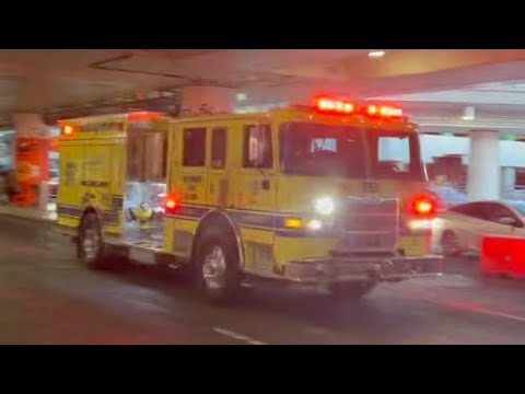 LAFD Engine 51 Responding - YouTube