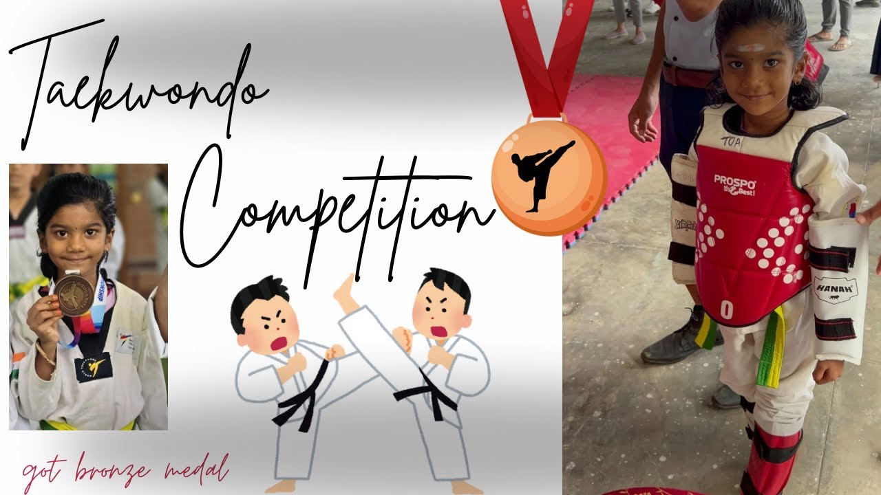 Ksheeraja Bronze medal for Competitions / Taekwondo - YouTube