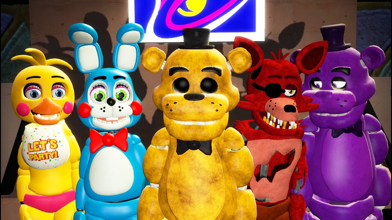 ANIMATRONICS TAKEOVER TACO BELL! (Gmod FNAF Sandbox Funny Moments ...