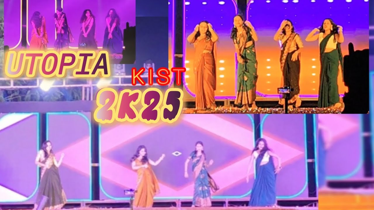 | UTOPIA 2k25 | 😍CSE Girls Group 1st Year // KIST College Bhubaneswar Jatni #dance #viralvideo# ...