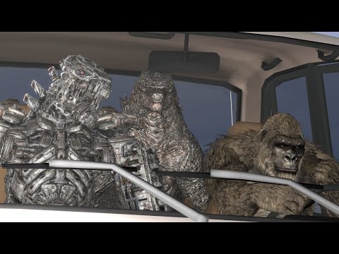 [SFM] Godzilla and Mechagodzilla in a nutshell
