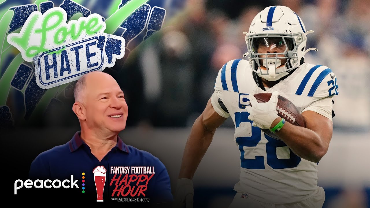 Jonathan Taylor, Bucky Irving lead Berry’s RB Love list | Fantasy ...