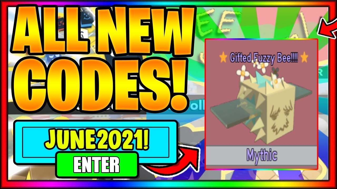 ALL *NEW* BEE SWARM SIMULATOR CODES *💥JUNE 2021!💥* Roblox Bee Swarm ...