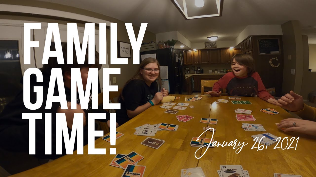 Family Game Time! - YouTube