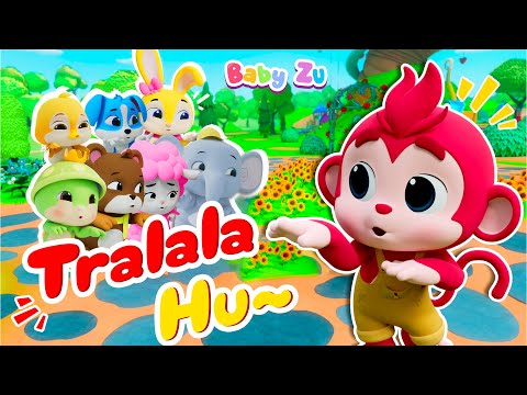 Tralala Hu ♪ Lagu anak Indonesia Original ♪ BabyZu