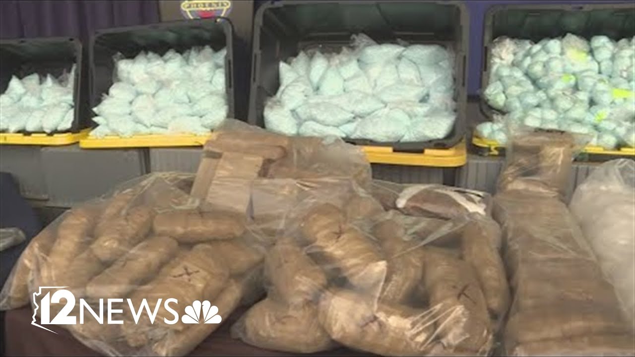 Arizona drug bust led to over 20 arrests, huge contraband seizure - YouTube