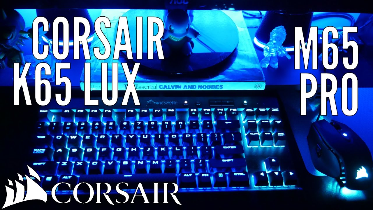 Corsair K65 Mechanical Keyboard & M65 Pro Gaming Mouse - BEST Gaming ...