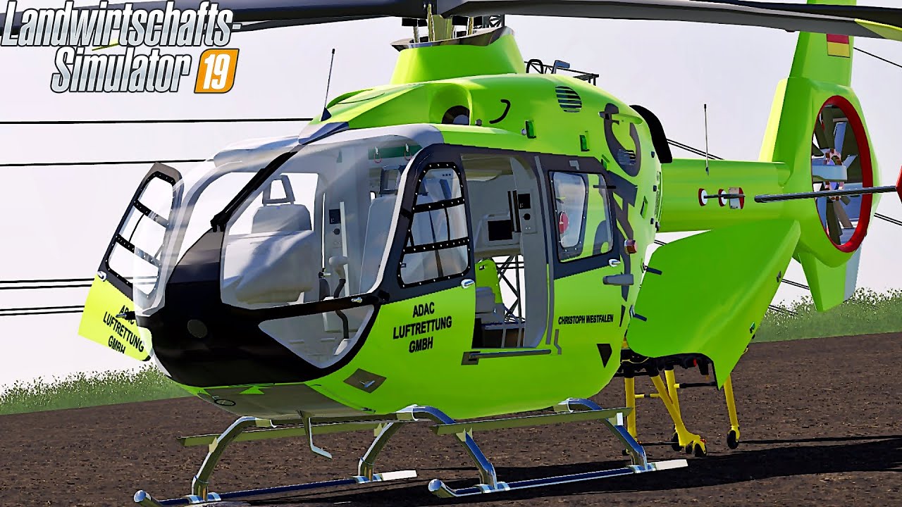 Modernster Rettungshubschrauber vom ADAC | LS19 - YouTube