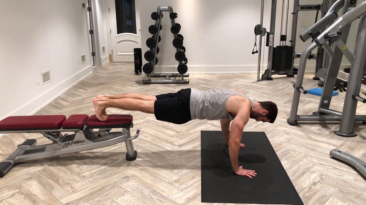 Pike Push-Ups - YouTube