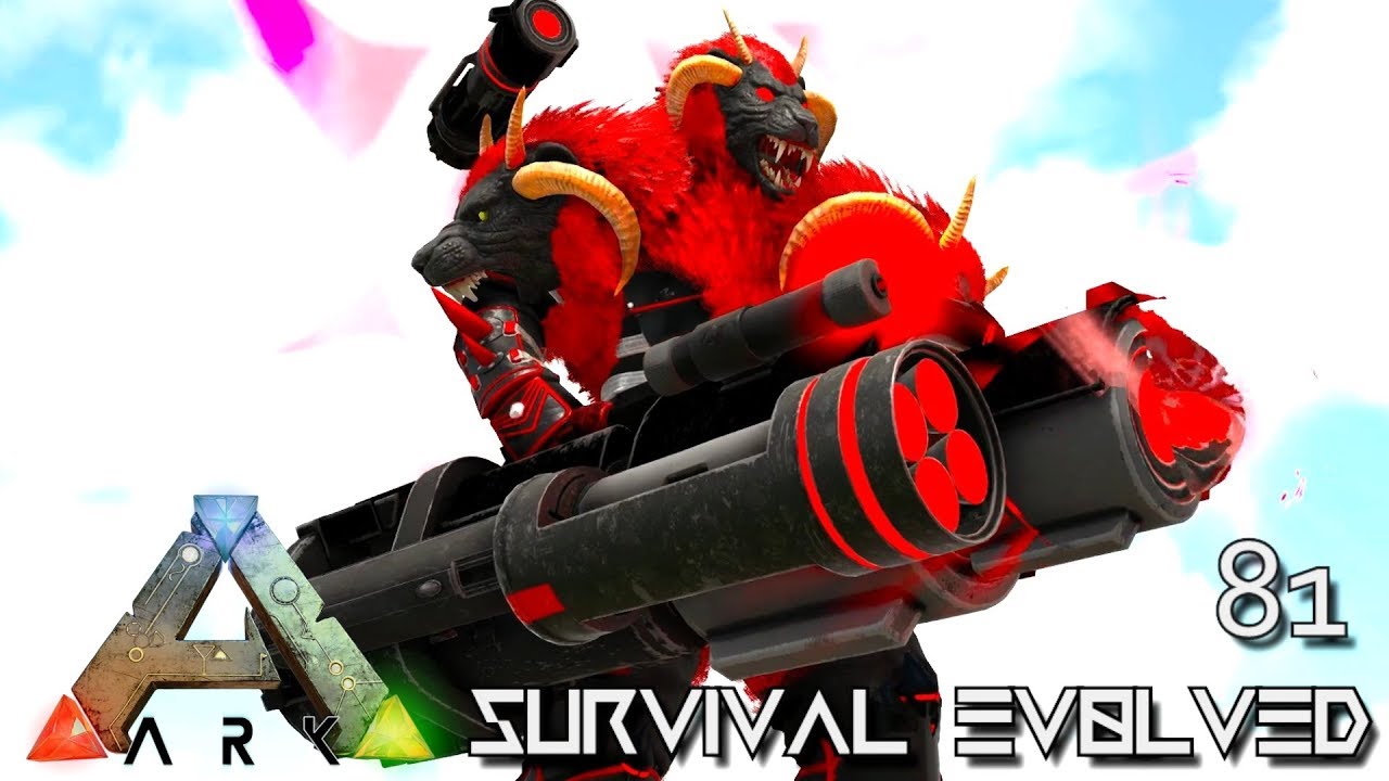ARK: SURVIVAL EVOLVED - PSYCHO SUPREME WARCHIEF TAMING E81 !!! ( ARK ...