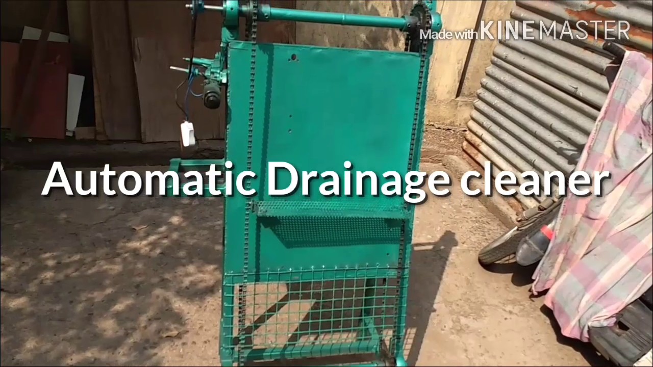Automatic Drainage Cleaner....(G.P.Y, Batch:2015-16, Mechanical) - YouTube