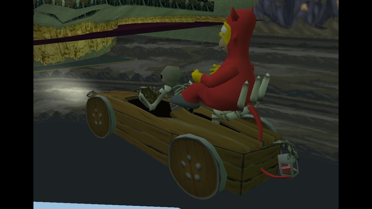 The Simpsons Hit & Run - NPC Driver Glitch - YouTube