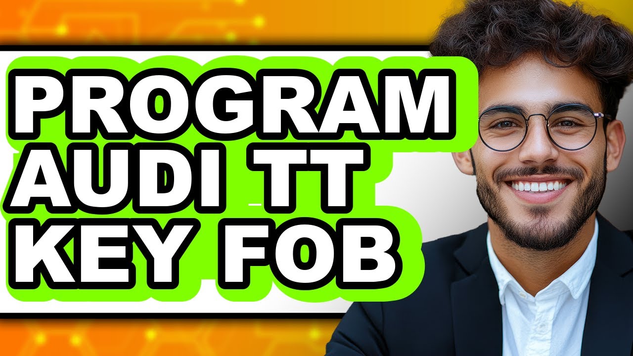 How To Program Audi TT Key Fob - Easy Guide - YouTube