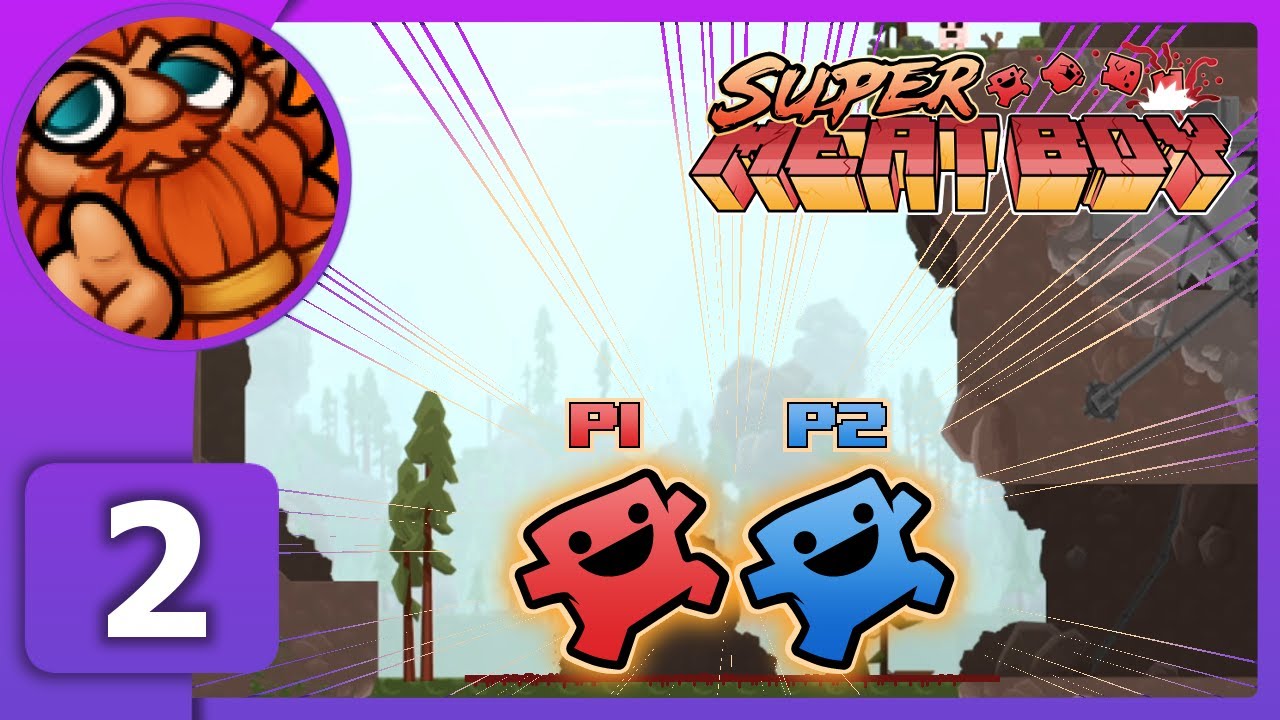 Super Meat Boy【2】There's a RACE MODE?! - YouTube