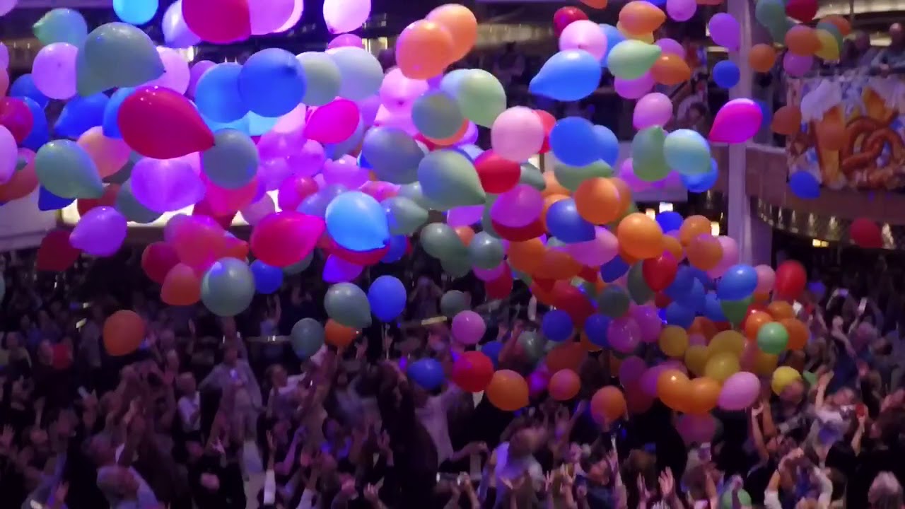 Balloon Drop Party Aboard the Regal Princess - TEMPORARY - YouTube